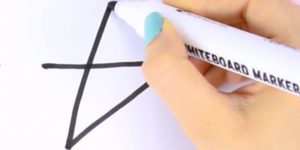 Hoe teken je een ster met een potlood: stap-voor-stap instructies voor ...
