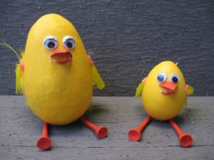Kuiken knutselen (75 foto's) - gemakkelijke instructies voor kinderen ...