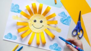 Manualidades para el sol (109 fotos) - plantillas fáciles para niños de ...