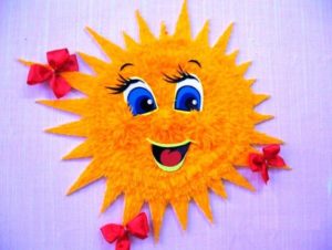Manualidades para el sol (109 fotos) - plantillas fáciles para niños de ...