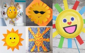Manualidades para el sol (109 fotos) - plantillas fáciles para niños de ...